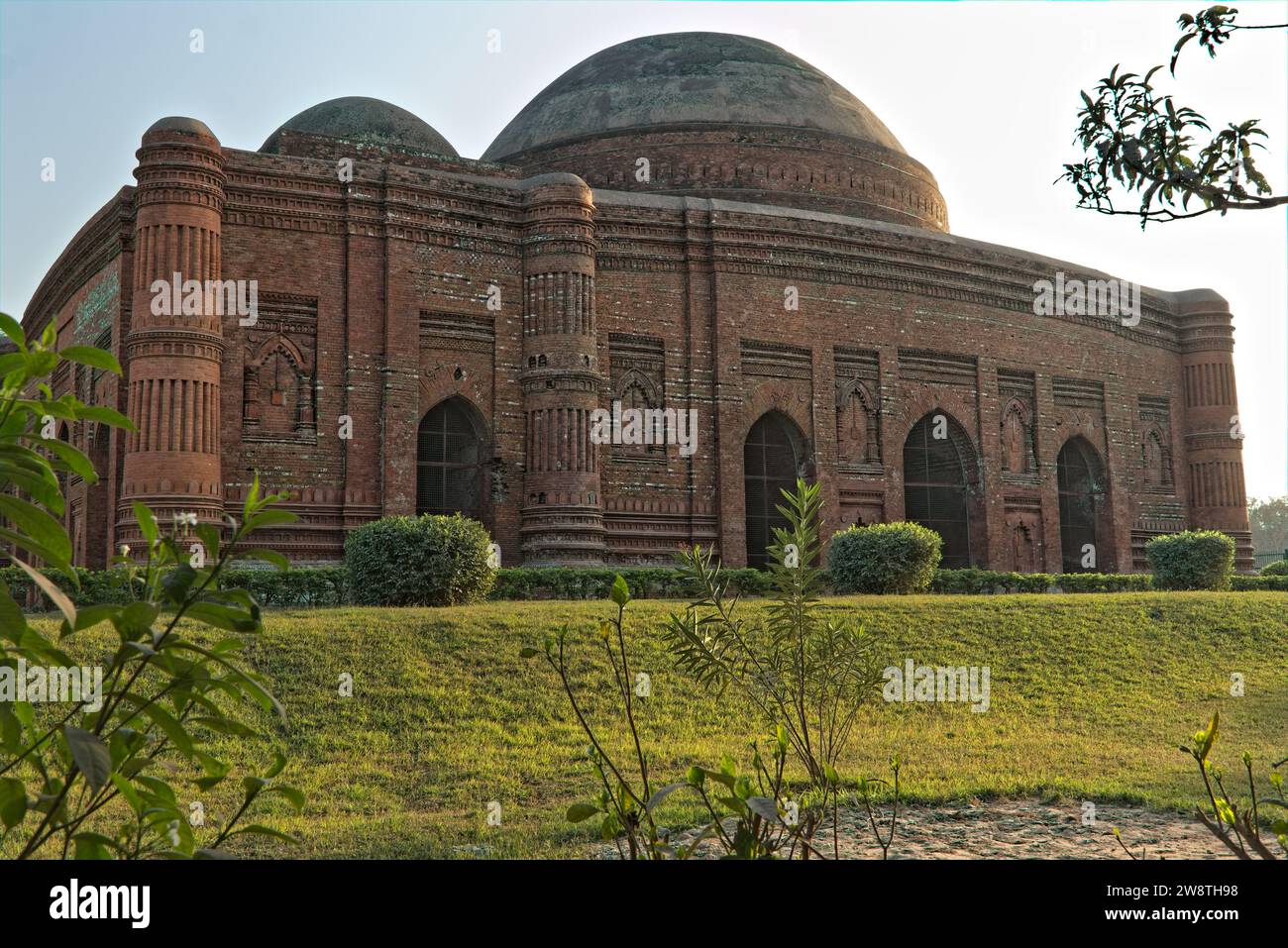 Gour Malda India 14.02.2023. picture of old historic mosque made of ...