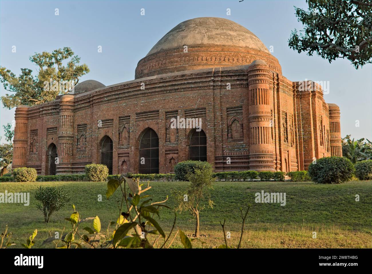 Gour Malda India 14.02.2023. picture of old historic mosque made of ...