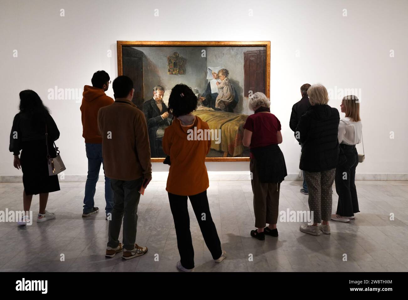 "Science and Charity (1897)" by Pablo Picasso at the Museum in ...