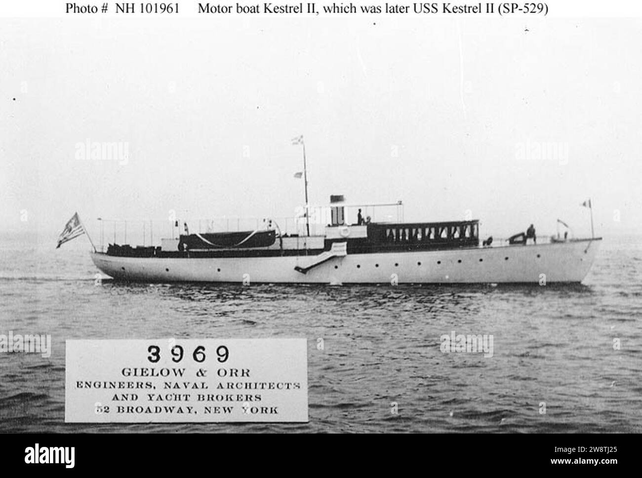 Yacht Kestrel II Stock Photo - Alamy