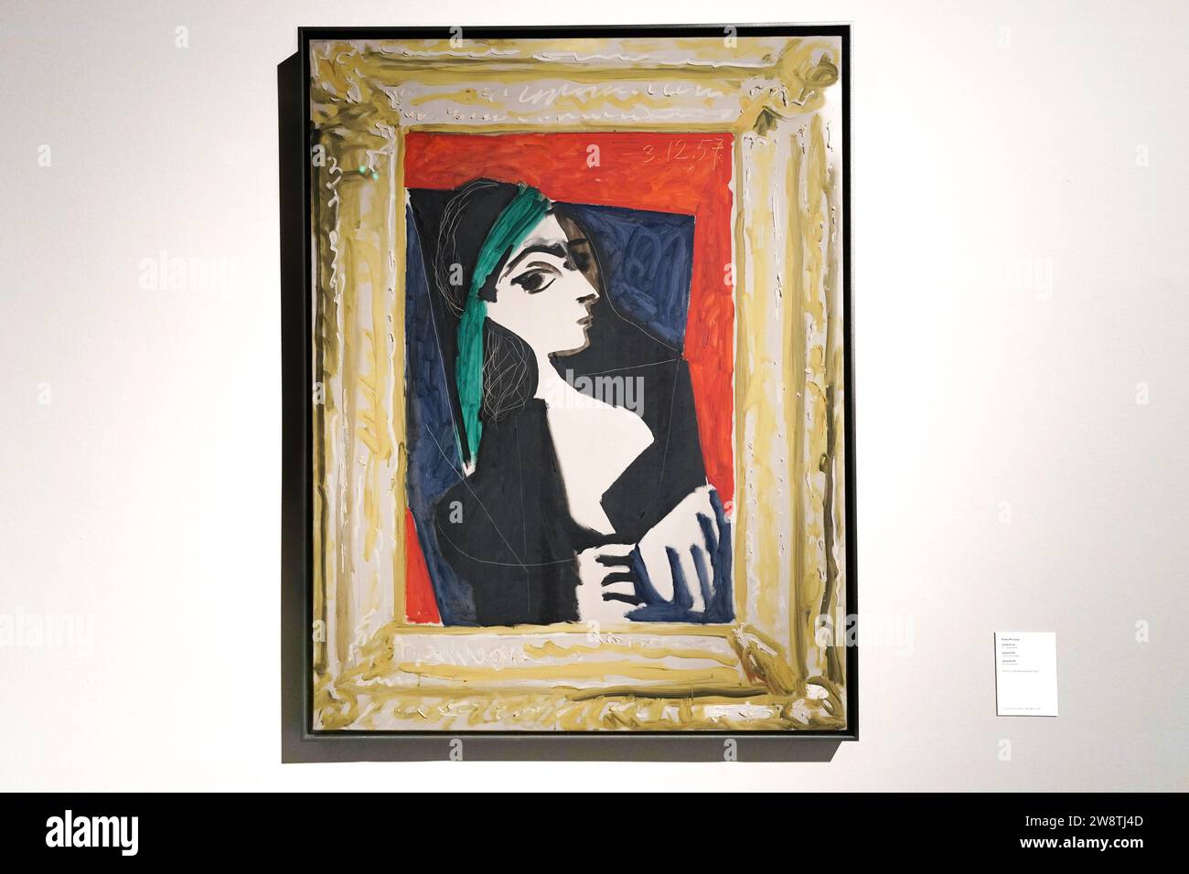 Portrait of Jacqueline, 1957 - Pablo Picasso Museum in Barcelona, Spain ...