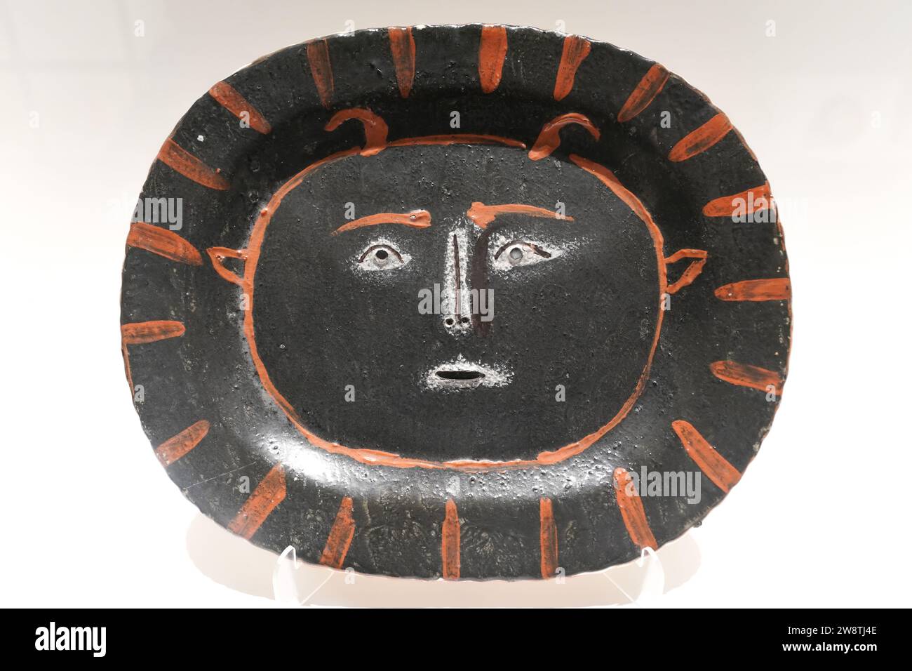 Picasso Ceramics at the Museum in Barcelona, Spain Stock Photo - Alamy