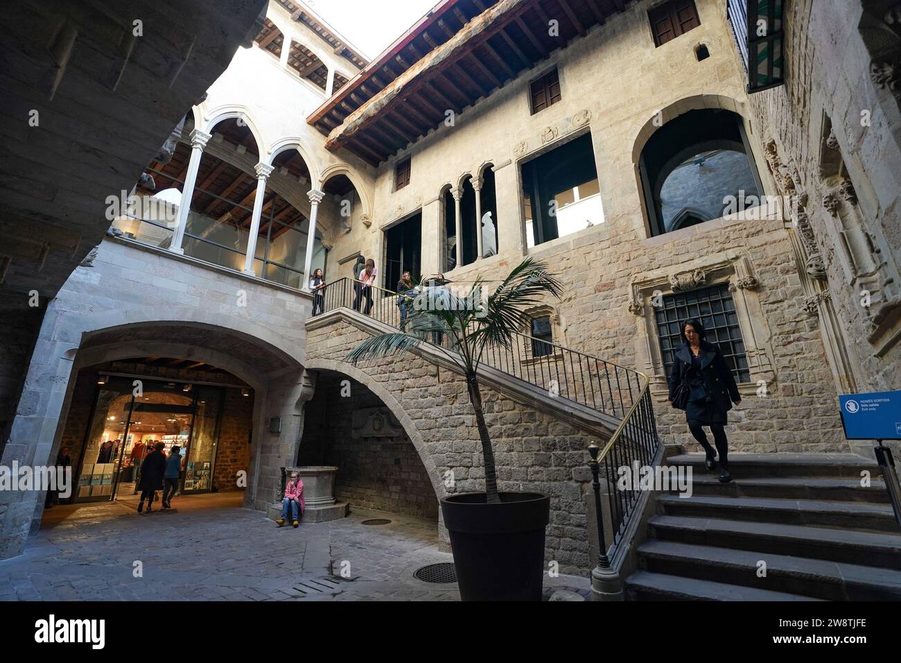 Pablo Picasso Museum in Barcelona, Spain Stock Photo - Alamy