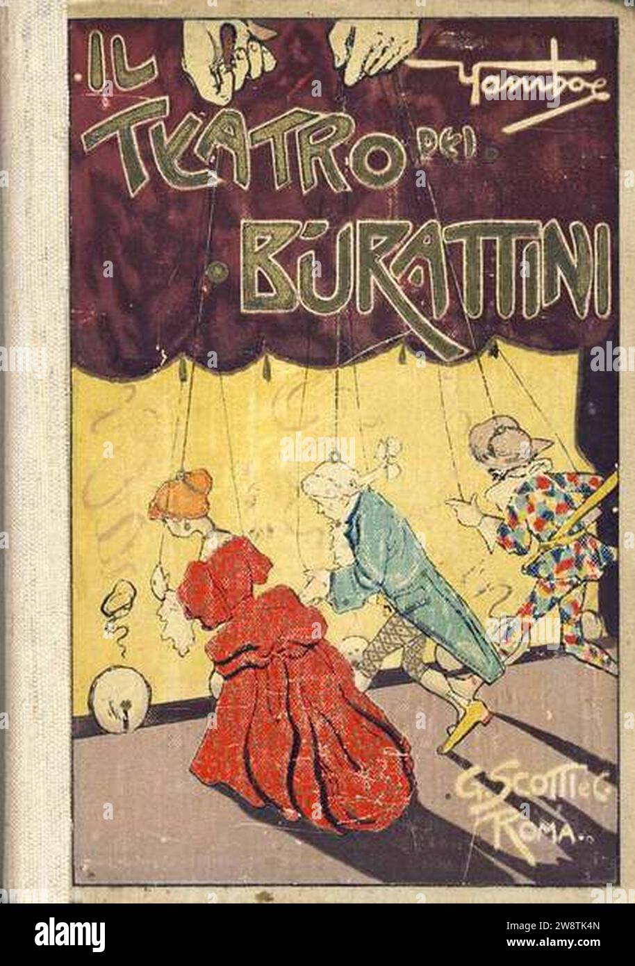 Yambo Teatro burattini 1906 Stock Photo - Alamy