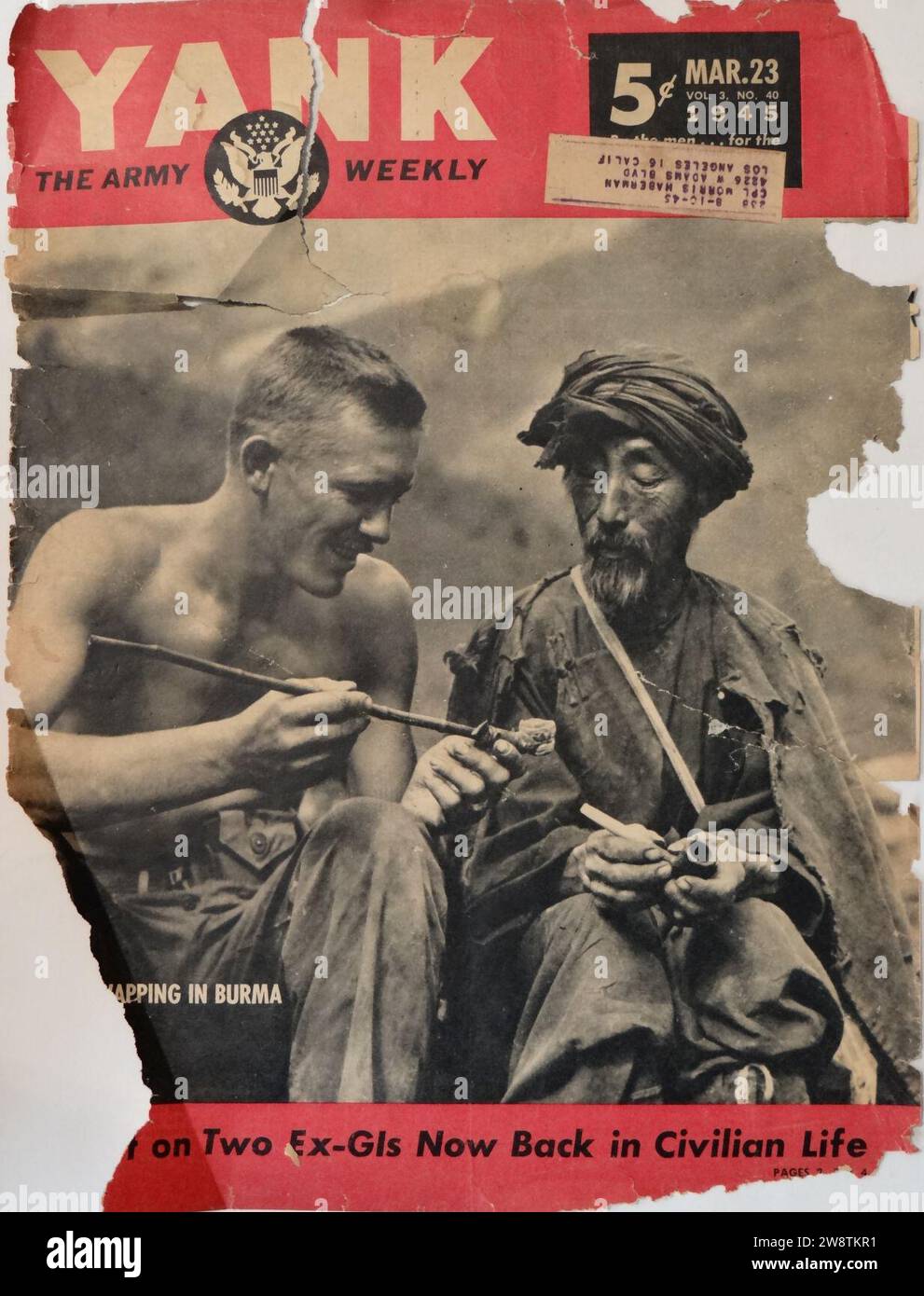 Yank, The Army Weekly, March 23, 1945 Stock Photo - Alamy