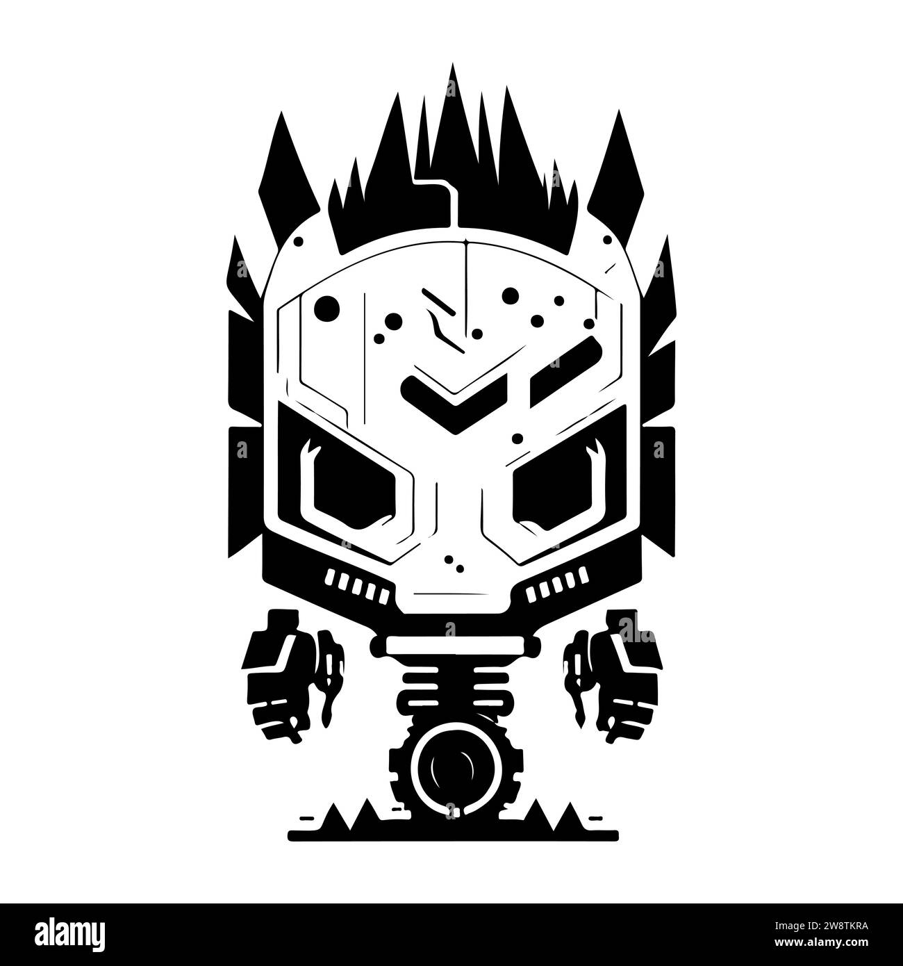 Scary future Stock Vector Images - Alamy