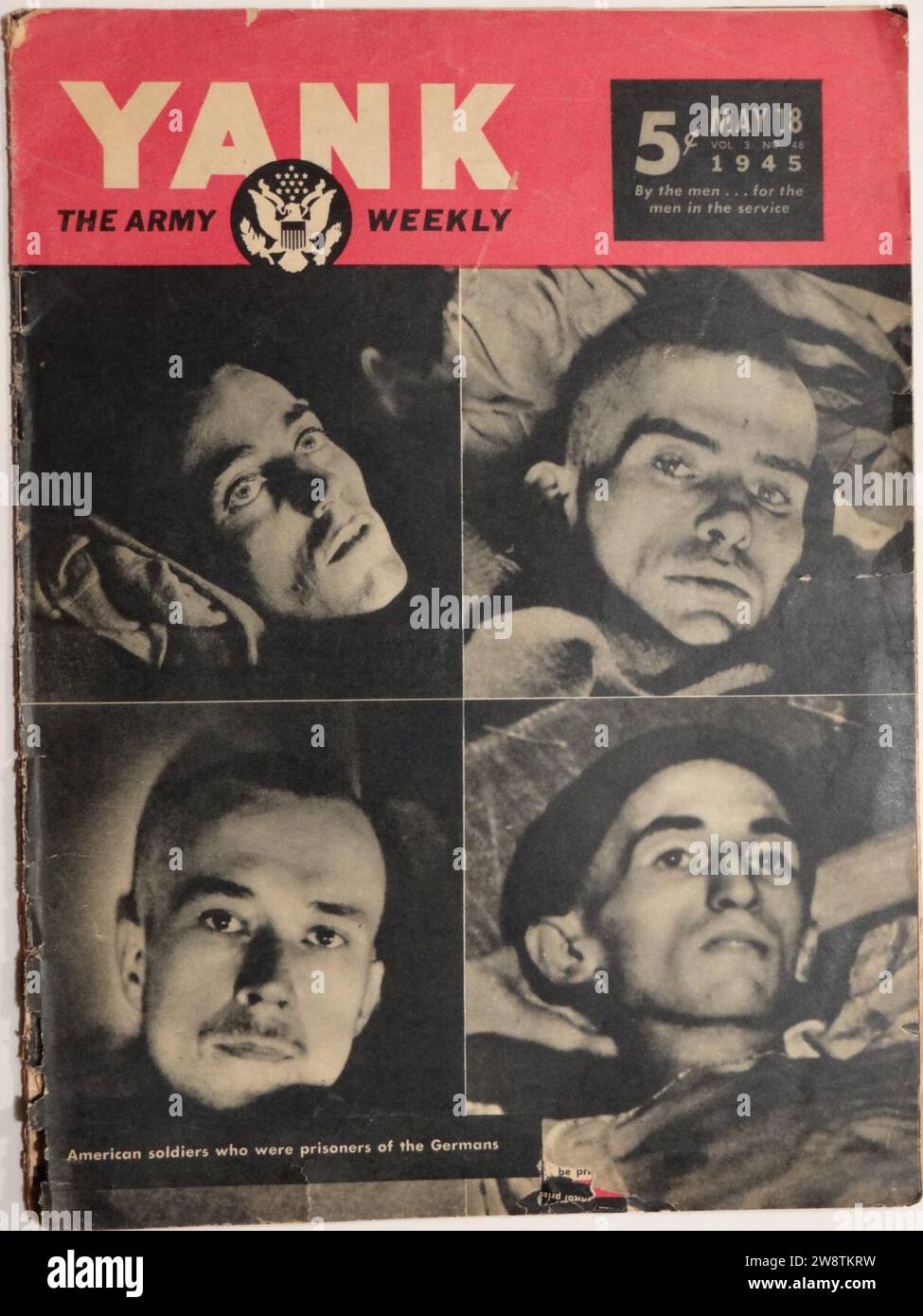Yank, The Army Weekly, May 18, 1945 (cover showing American soldiers ...