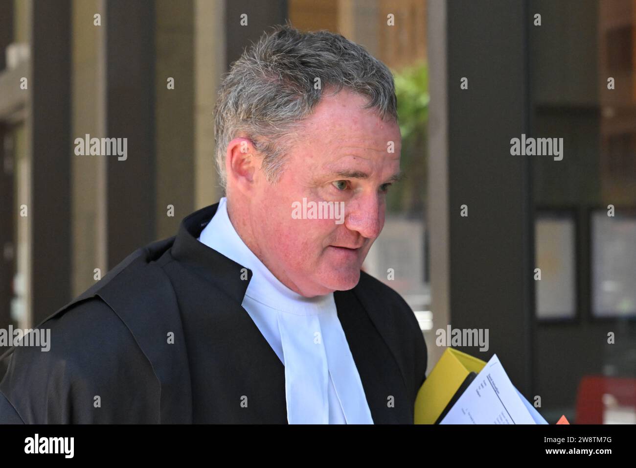 Sydney, Australia. 22nd Dec, 2023. Lawyer Steven Whybrow arrives at the ...