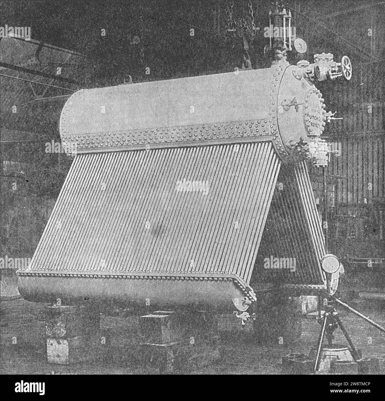 Yarrow boiler tubes (Rankin Kennedy, Modern Engines, Vol VI Stock Photo ...