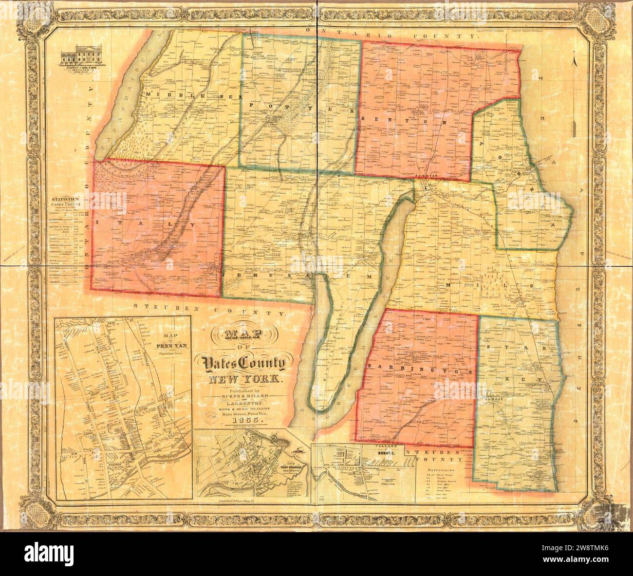 Yates map hi-res stock photography and images - Alamy