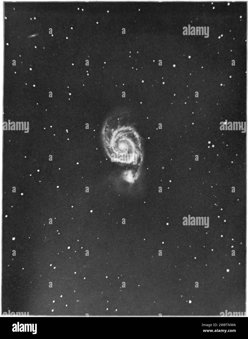 Messier 51 Black and White Stock Photos & Images - Alamy
