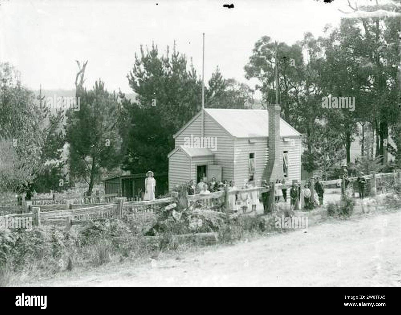 Yinnar South School 1914 Stock Photo - Alamy
