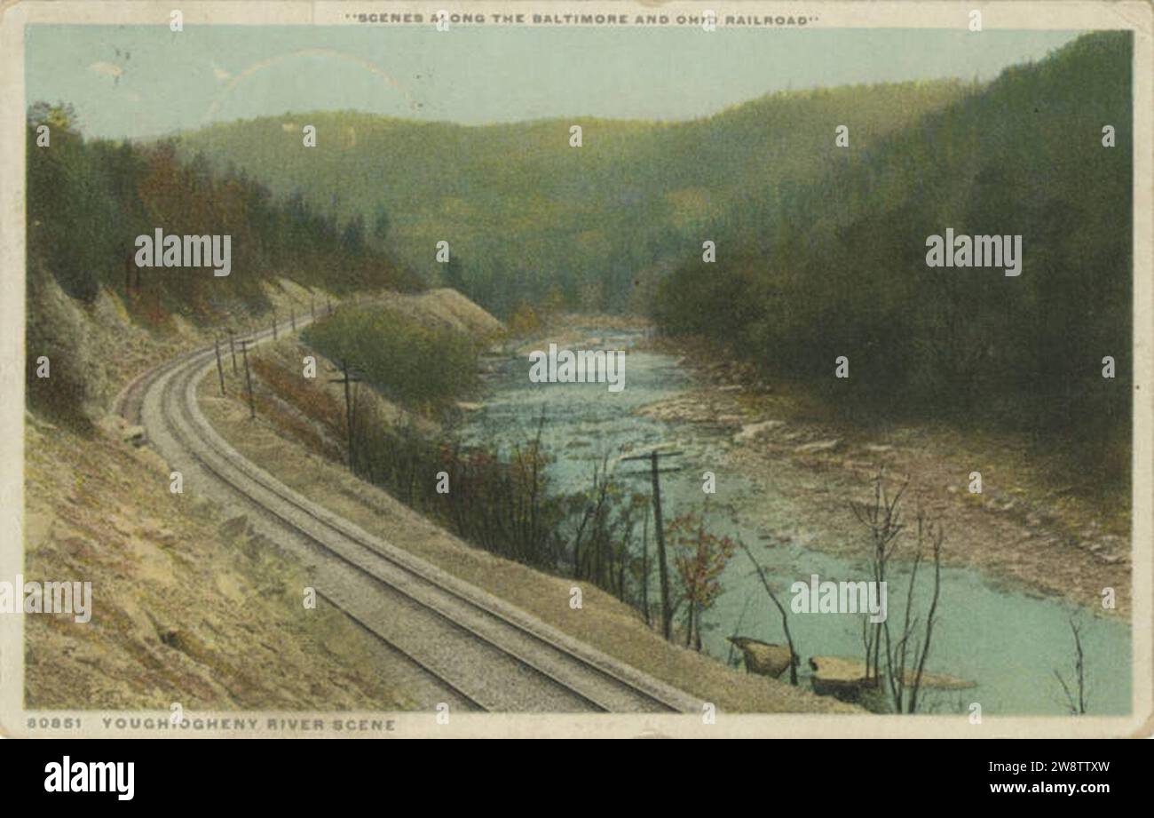 Railroad along ohio river hi-res stock photography and images - Alamy