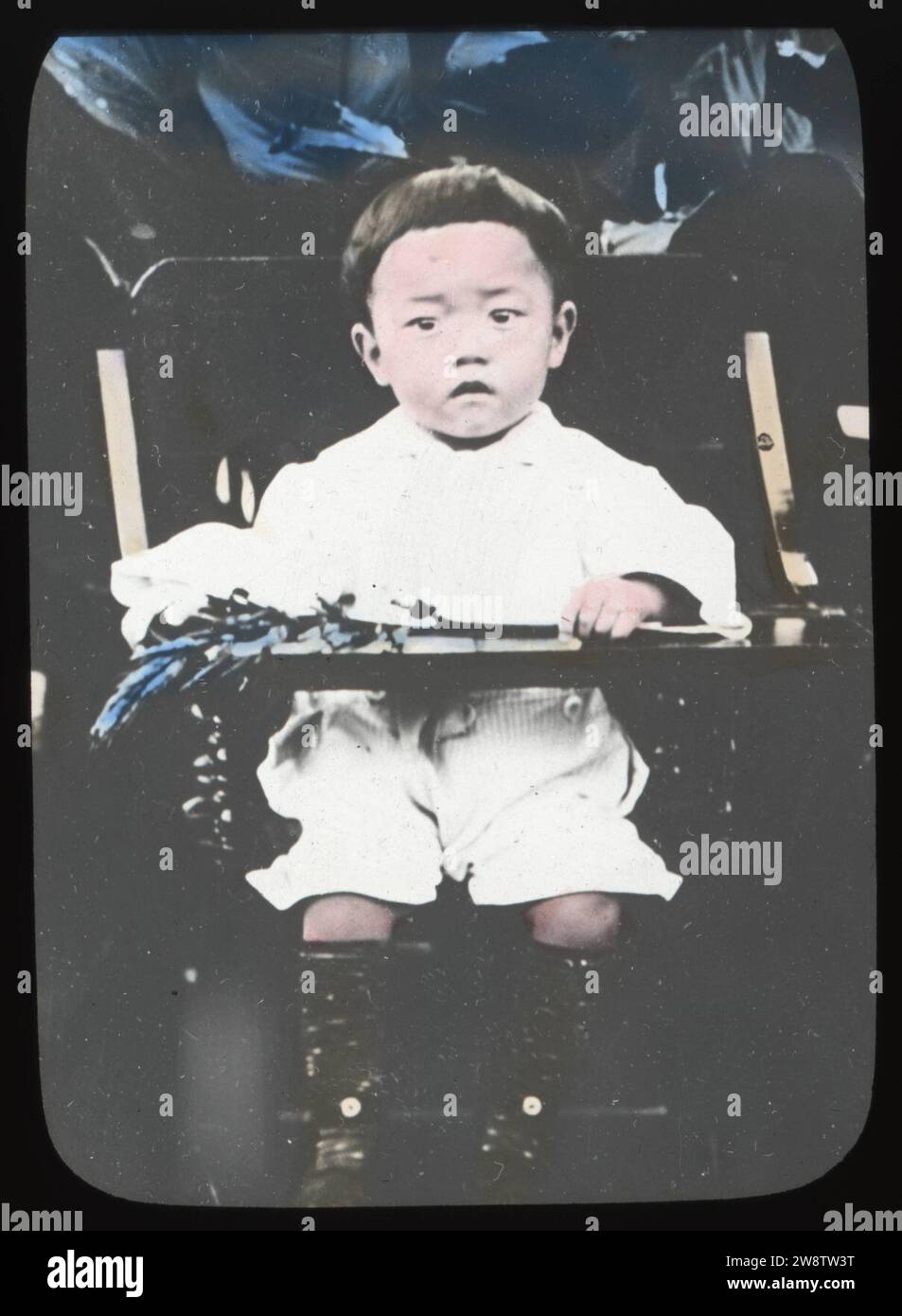 Young boy seated for portrait, China, ca.1917-1923 (IMP-YDS-RG224-OV1 ...