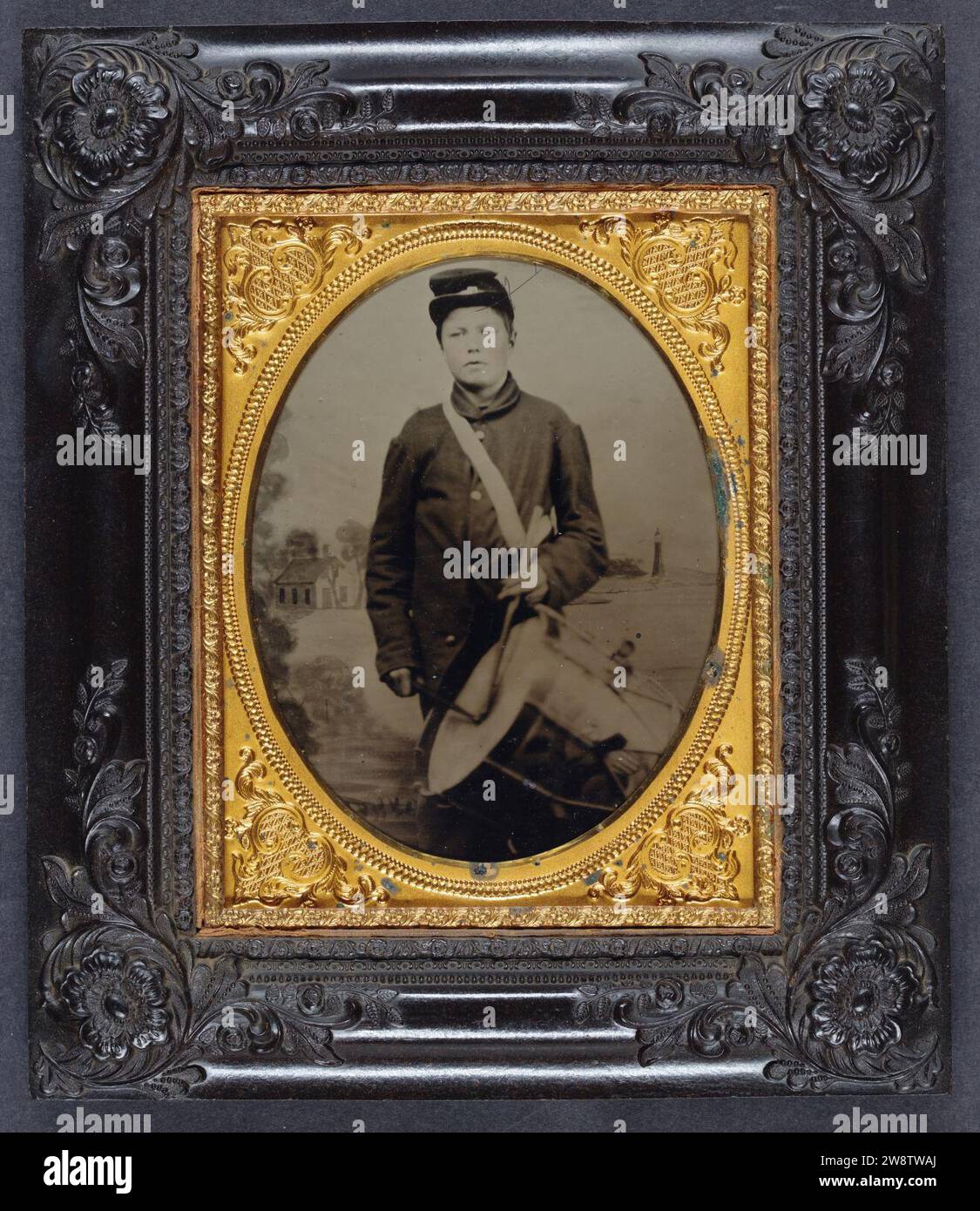 Young George Wingate Weeks of Company D, 8th Maine Infantry Regiment ...