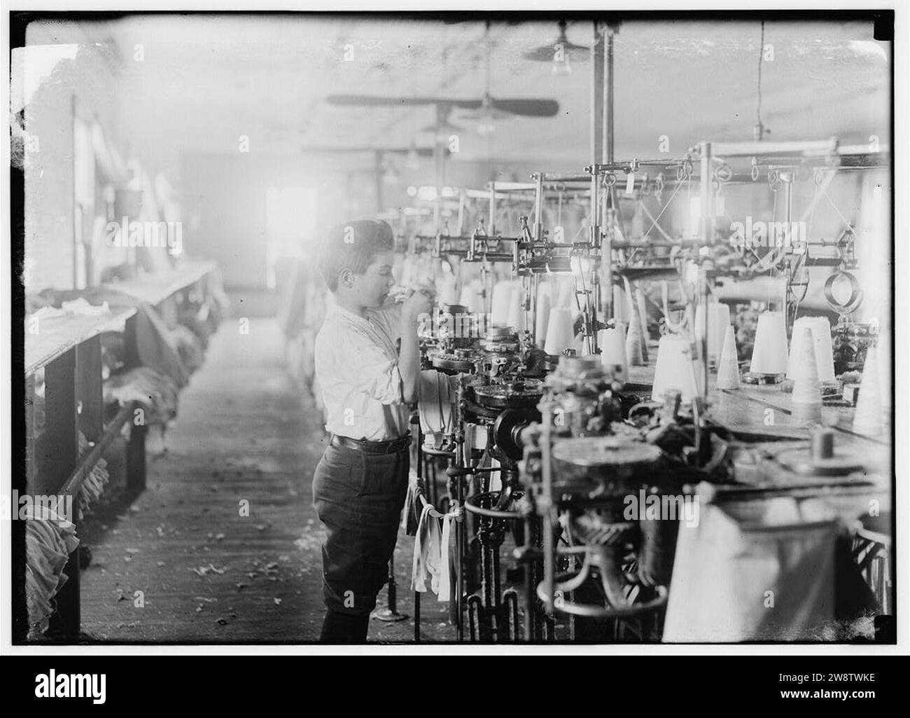 Young mill Black and White Stock Photos & Images - Alamy