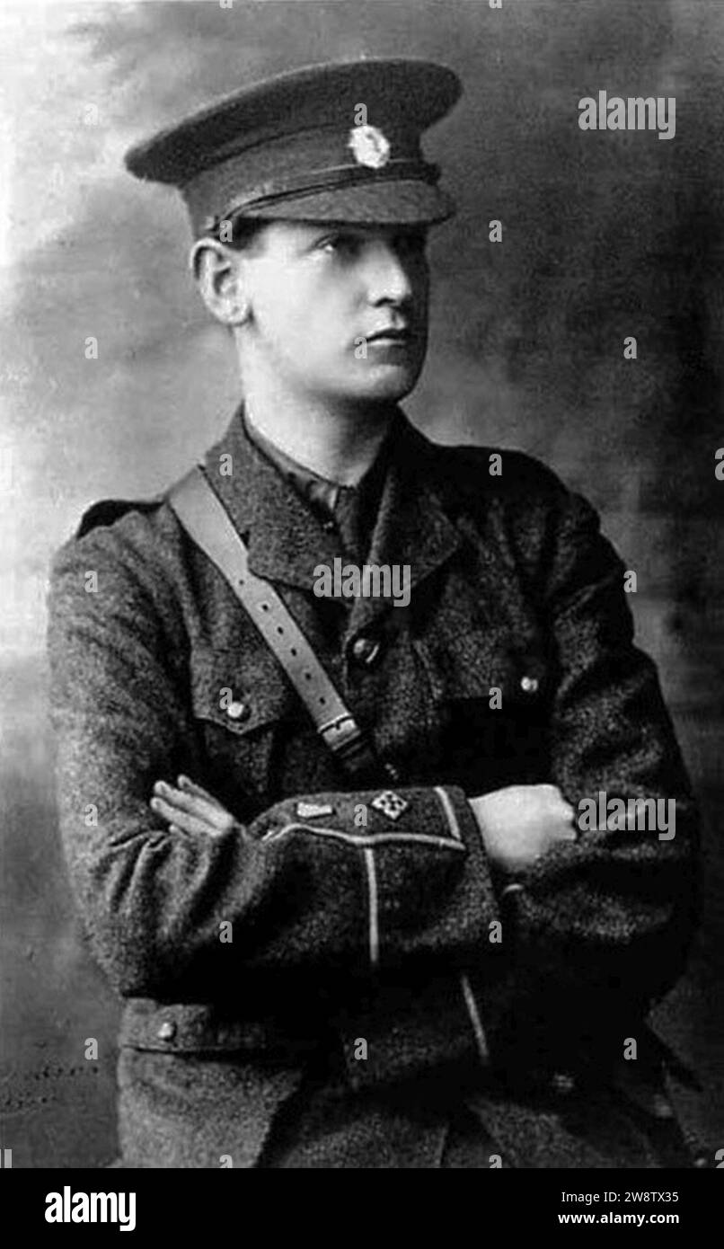 Young Michael Collins Portrait Stock Photo - Alamy
