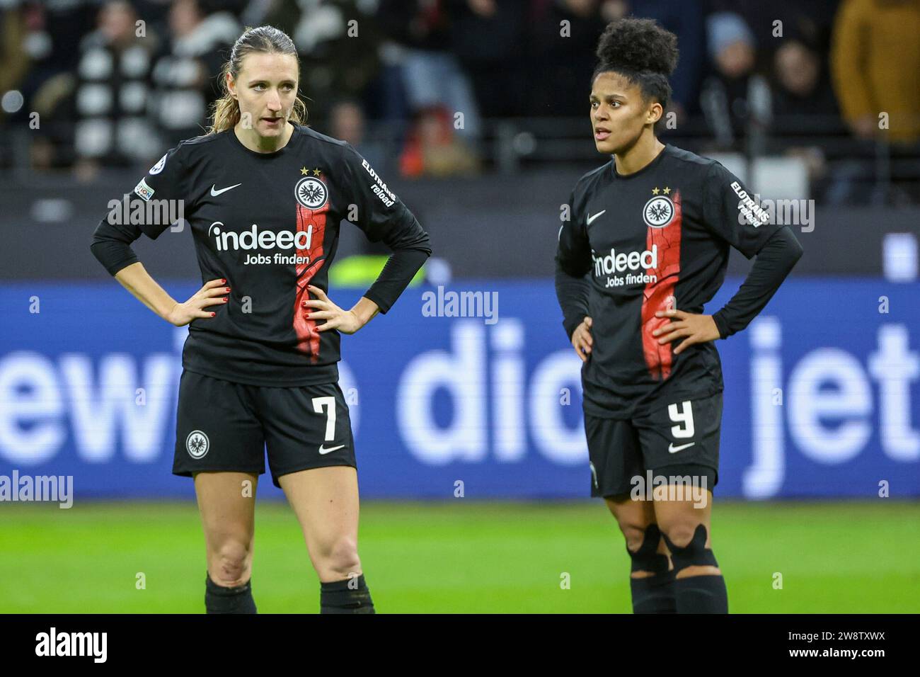 Frankfurt, Deutschland. 21st Dec, 2023. UWCL - Eintracht Frankfurt ...