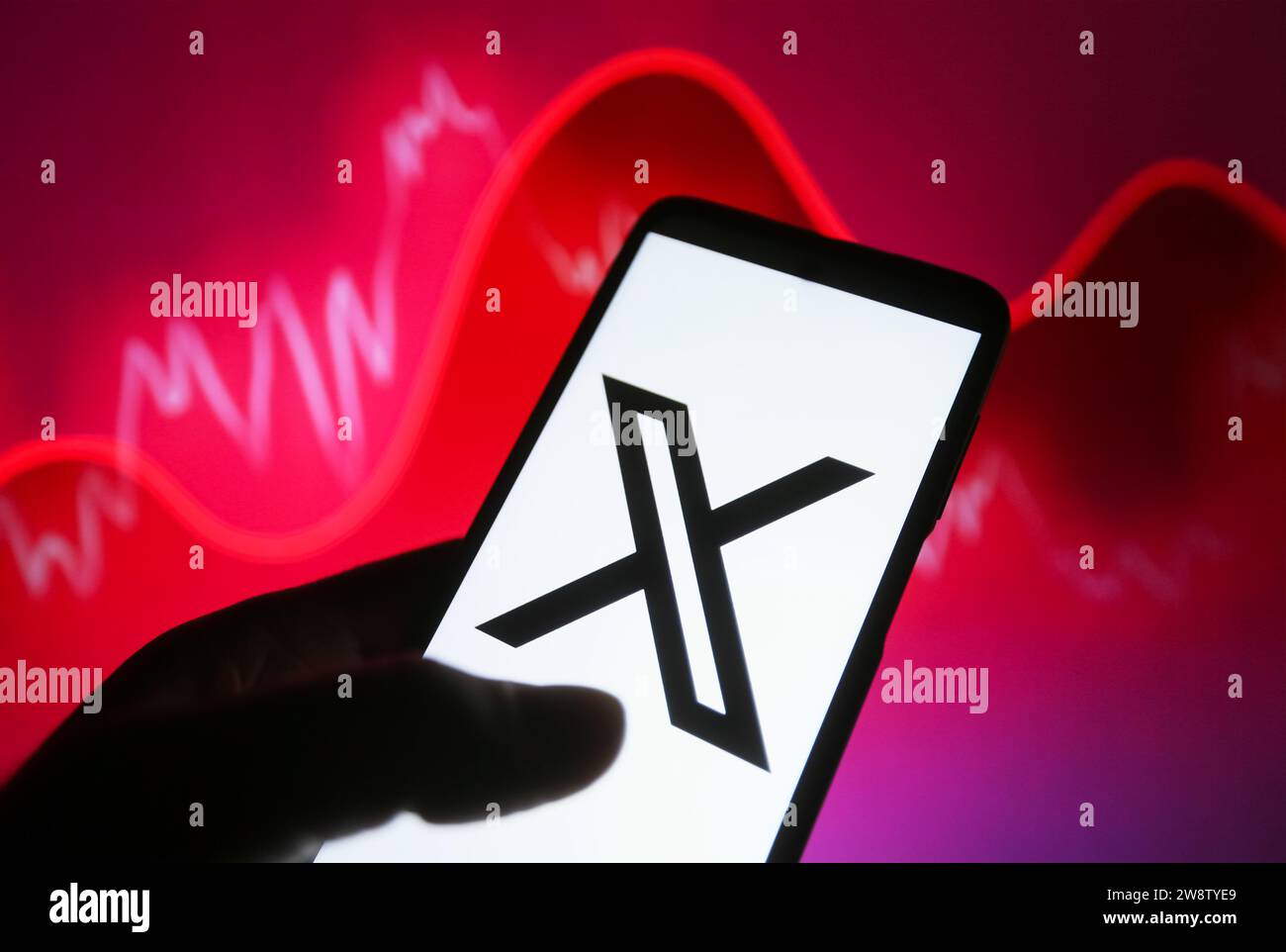 X social media platform logo hi-res stock photography and images - Alamy