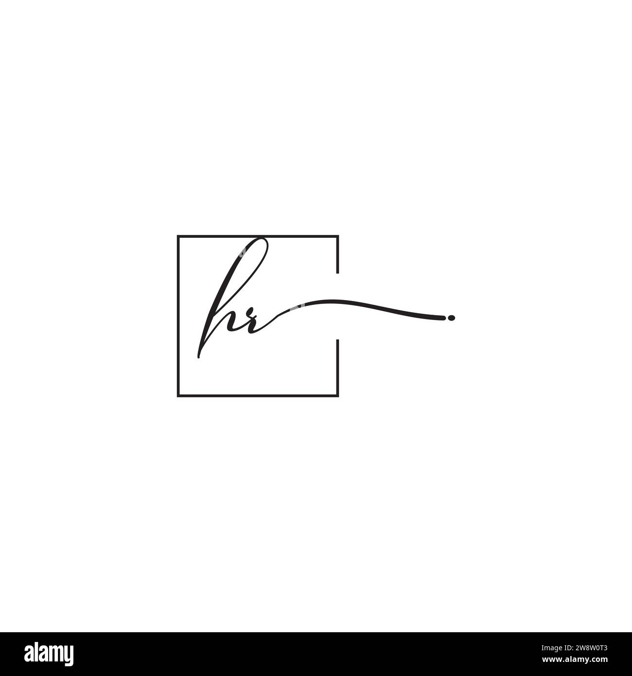 HR siganture logo concept in high quality professional design that will ...