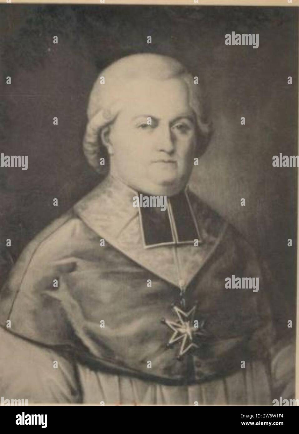 Yves Alexandre de Marbeuf, Archevêque de Lyon Stock Photo - Alamy