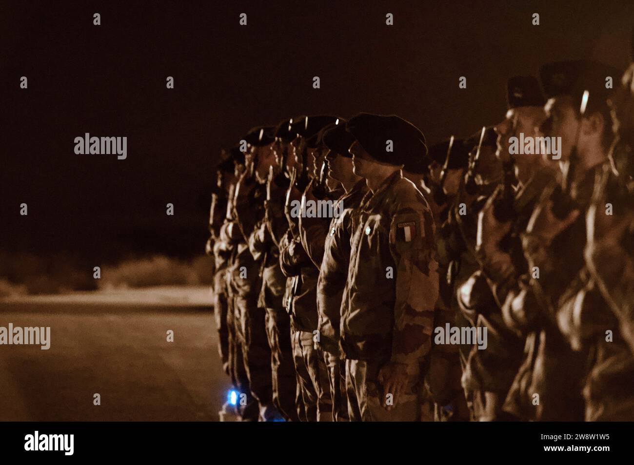 Safawi, Jordan. 21st Dec, 2023. French President Emmanuel Macron ...