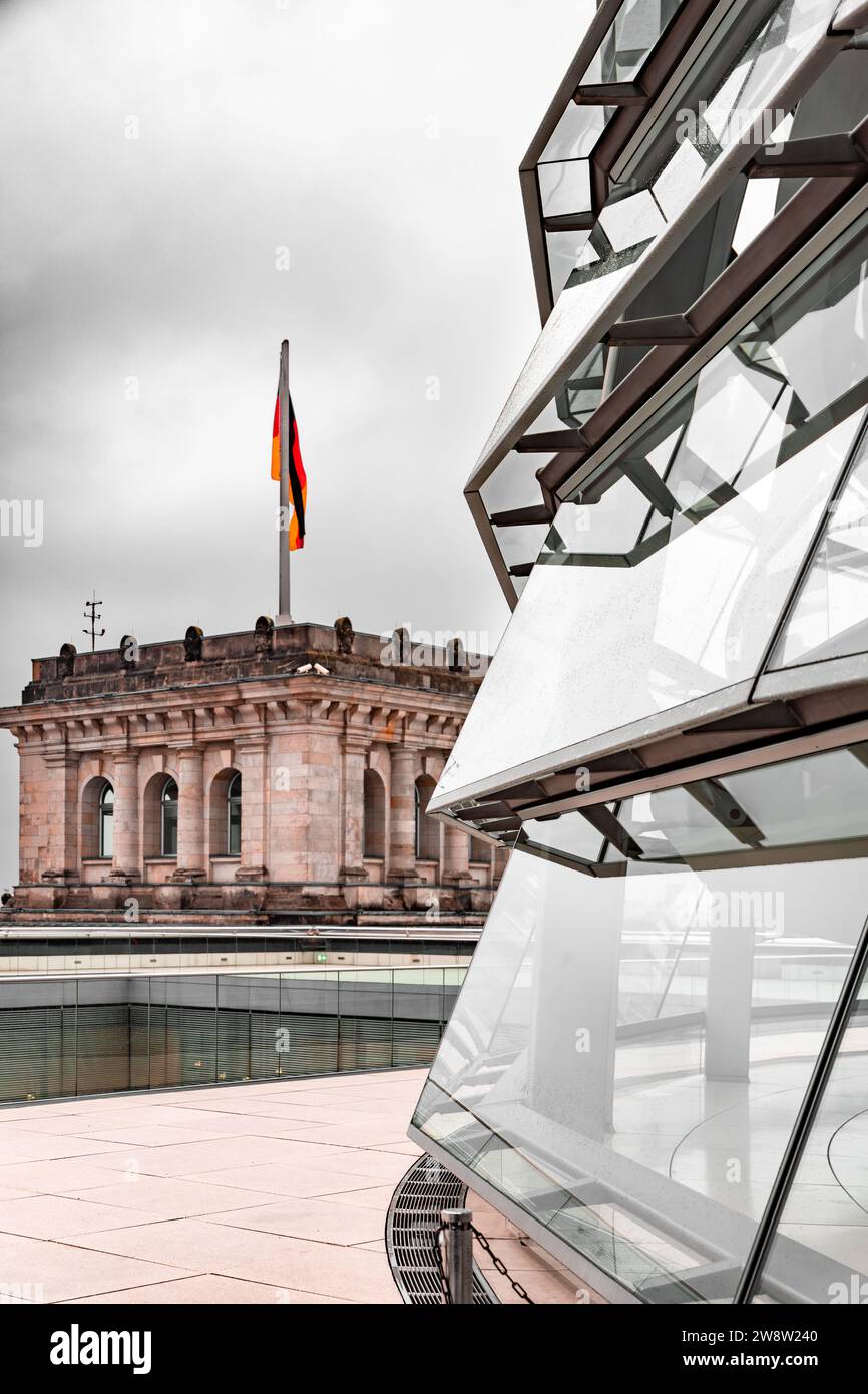 Roof of the Reichstag Berlin Stock Photo - Alamy