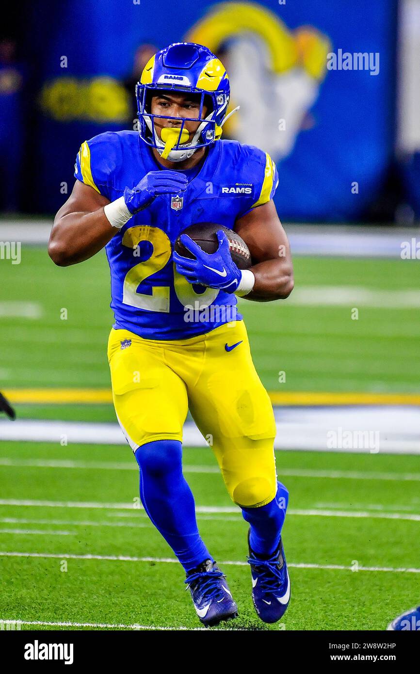 Inglewood, CA. 21st Dec, 2023. Los Angeles Rams running back Ronnie ...