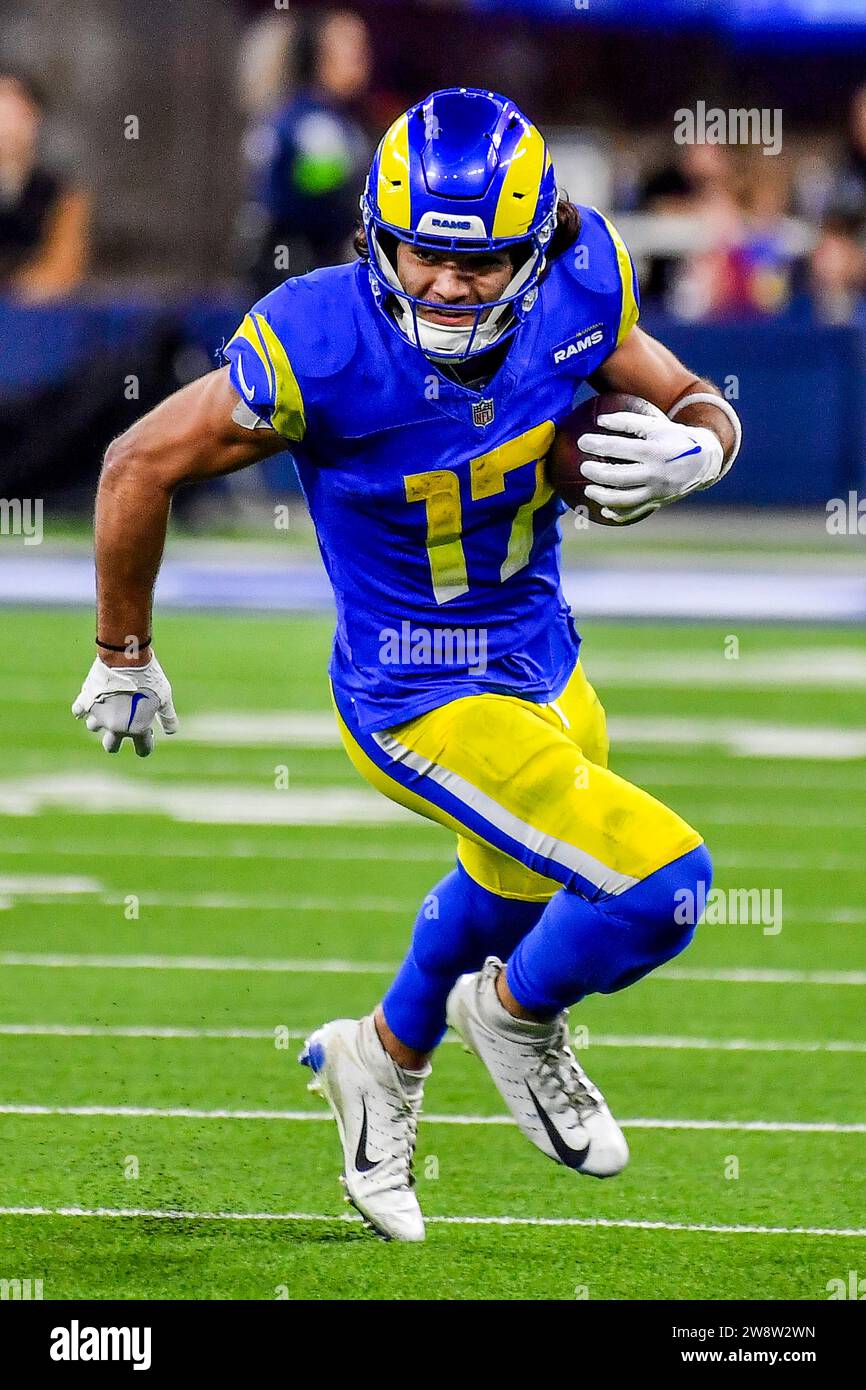 Inglewood, CA. 21st Dec, 2023. Los Angeles Rams wide receiver Puka ...