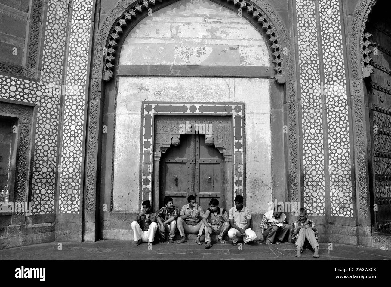 Partial view of Buland Darwaja, Fatehpur Sikri, Uttar Pradesh, India Stock Photo - Alamy