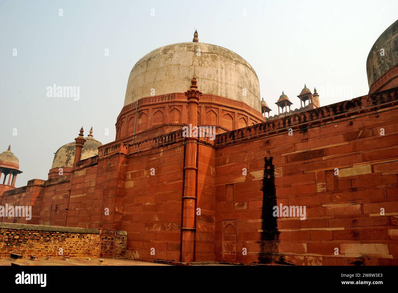 Partial view of Buland Darwaja, Fatehpur Sikri, Uttar Pradesh, India ...
