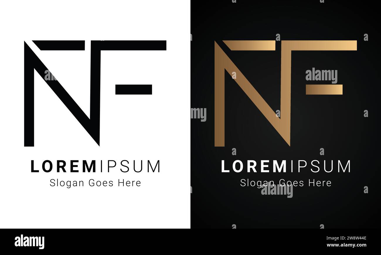 Tnf logo design hi-res stock photography and images - Alamy