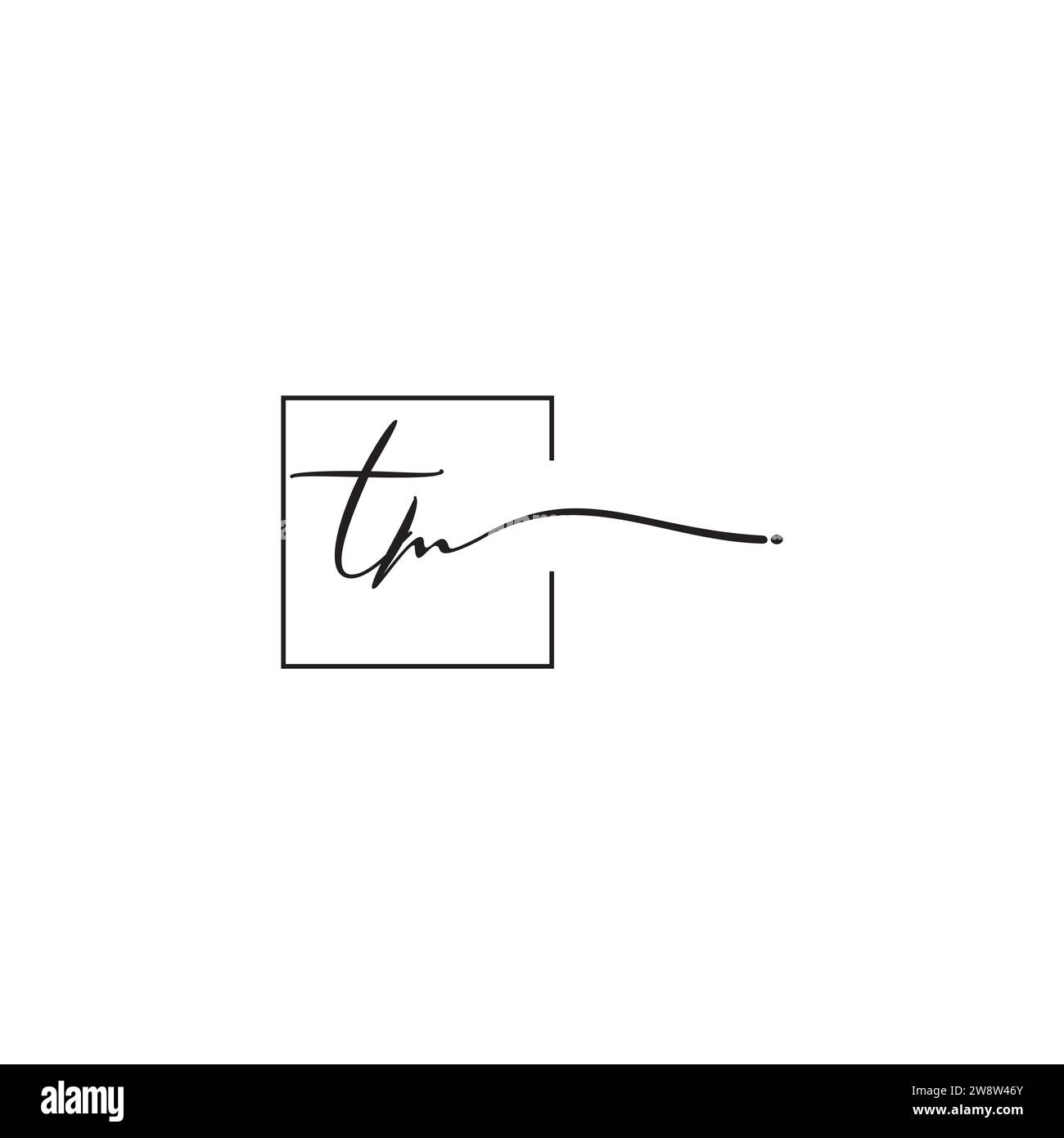 Tm logo design hi-res stock photography and images - Alamy