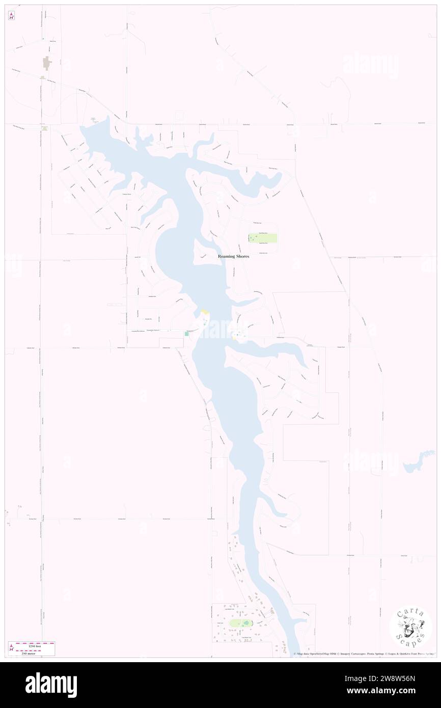 Ashtabula on a map hi-res stock photography and images - Alamy