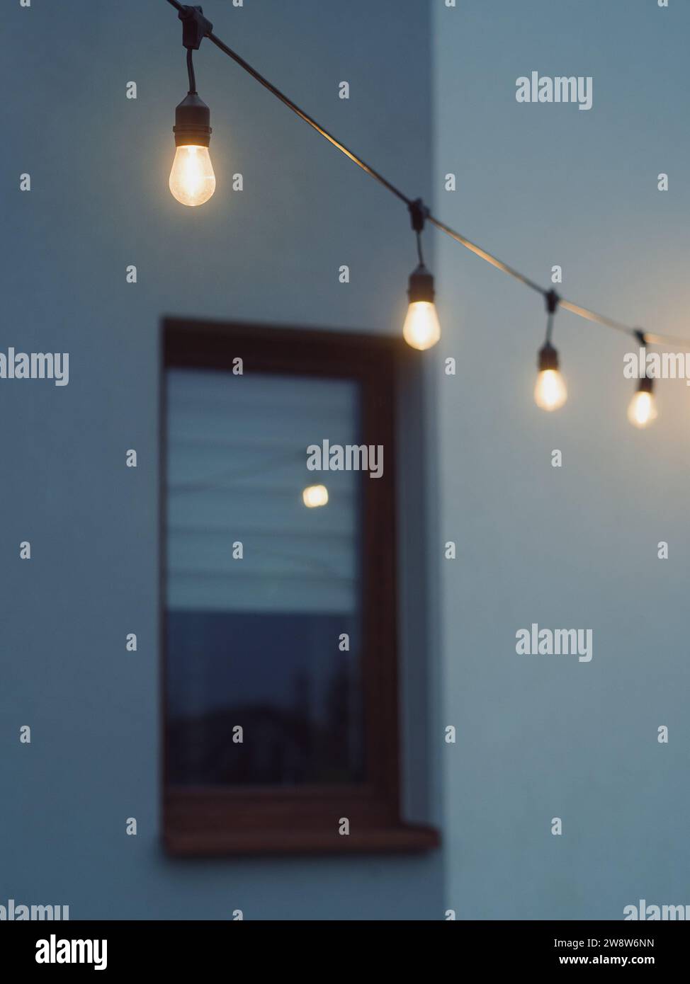 Blinds half open hi-res stock photography and images - Alamy