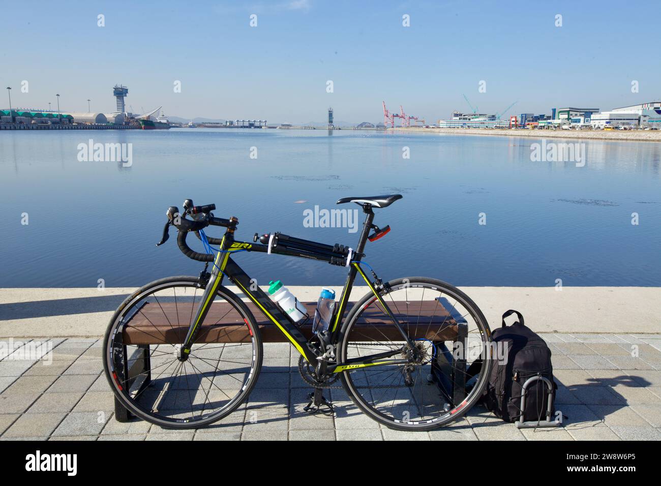 Bicycle rest area hi-res stock photography and images - Alamy