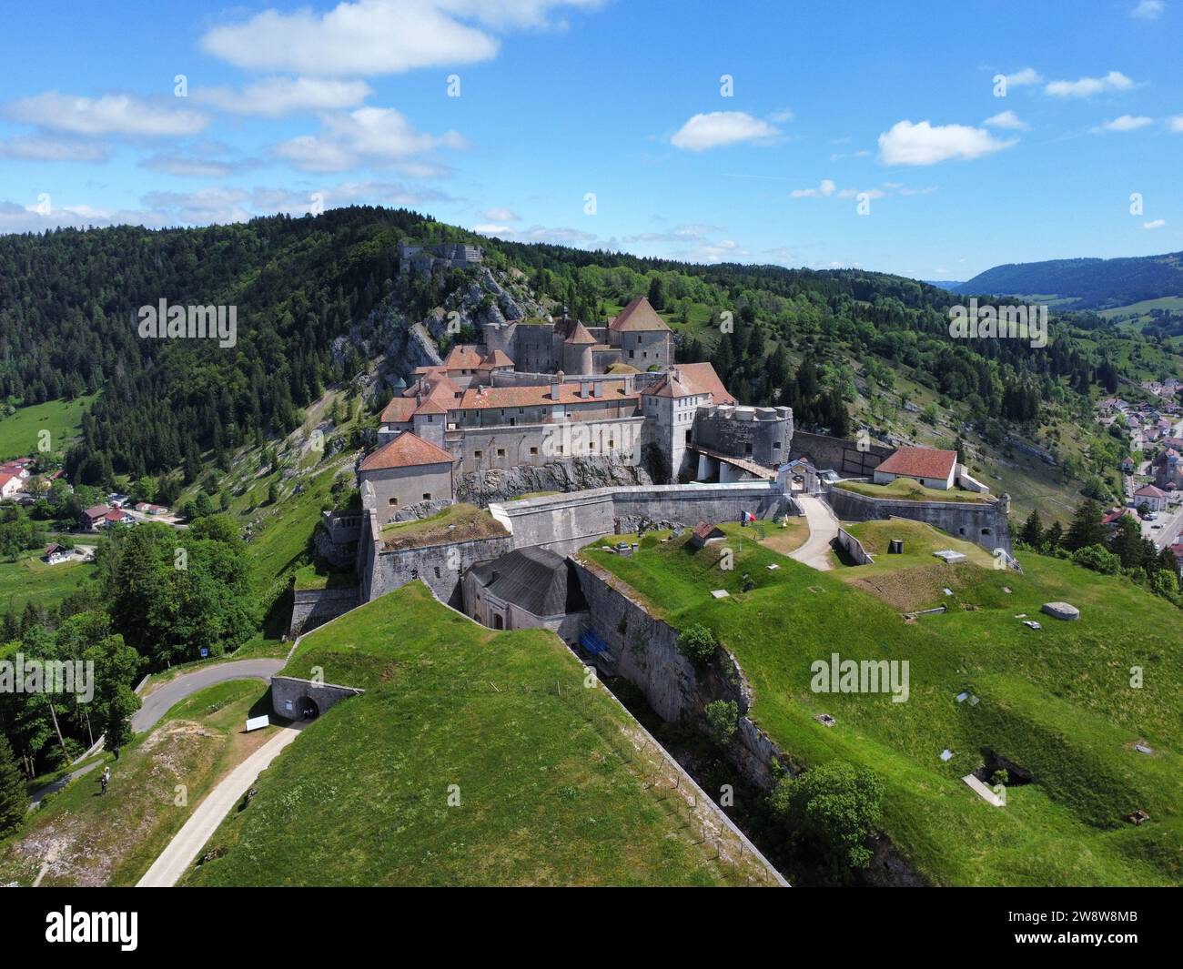 Joux castle hi-res stock photography and images - Alamy