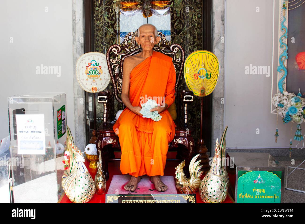 Luang Phor Ruay buddhist saint holy arhat or buddhism noble monk ...