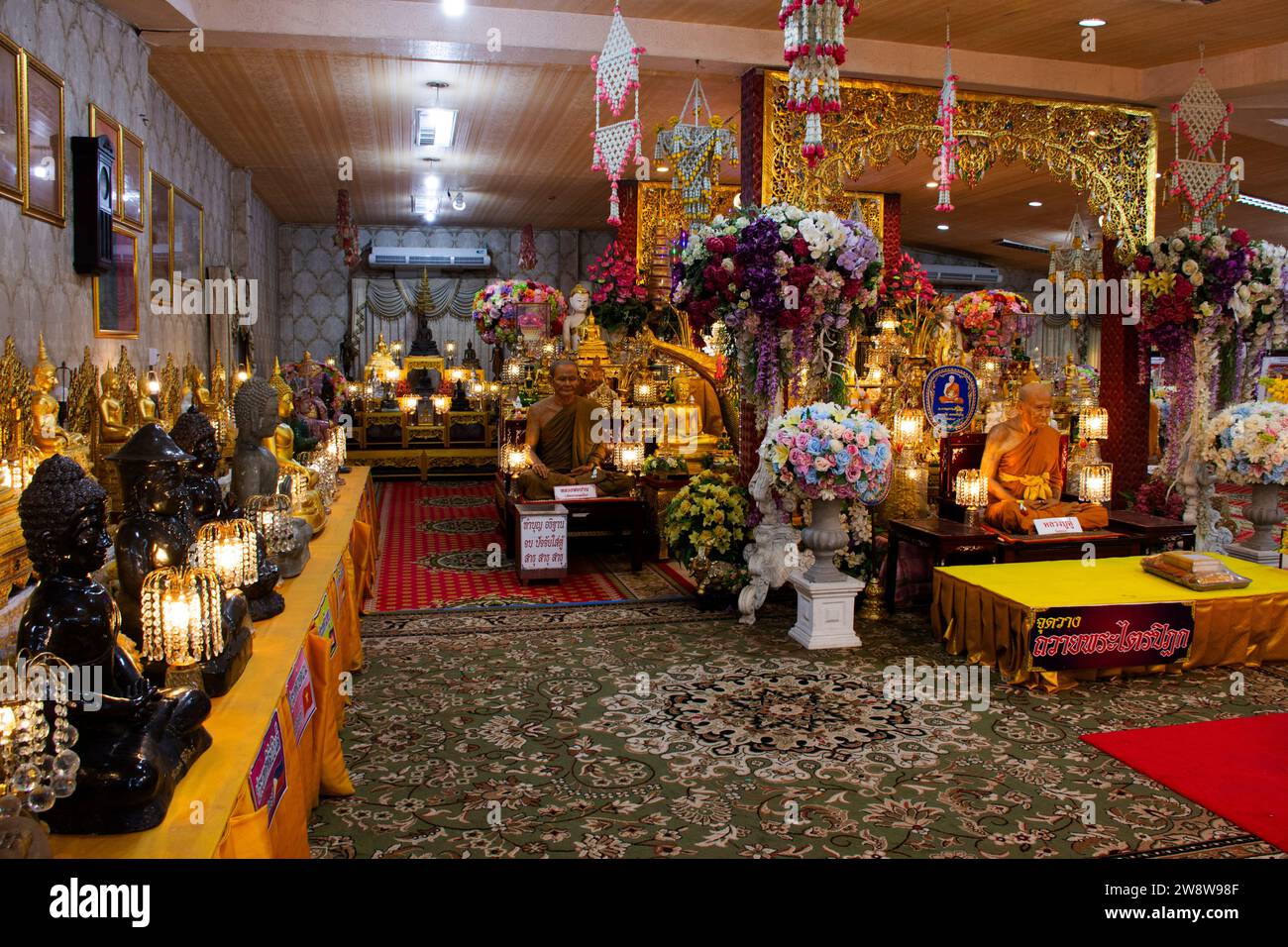 Buddha and buddhist saint holy arhat or buddhism noble monk arahant of ...