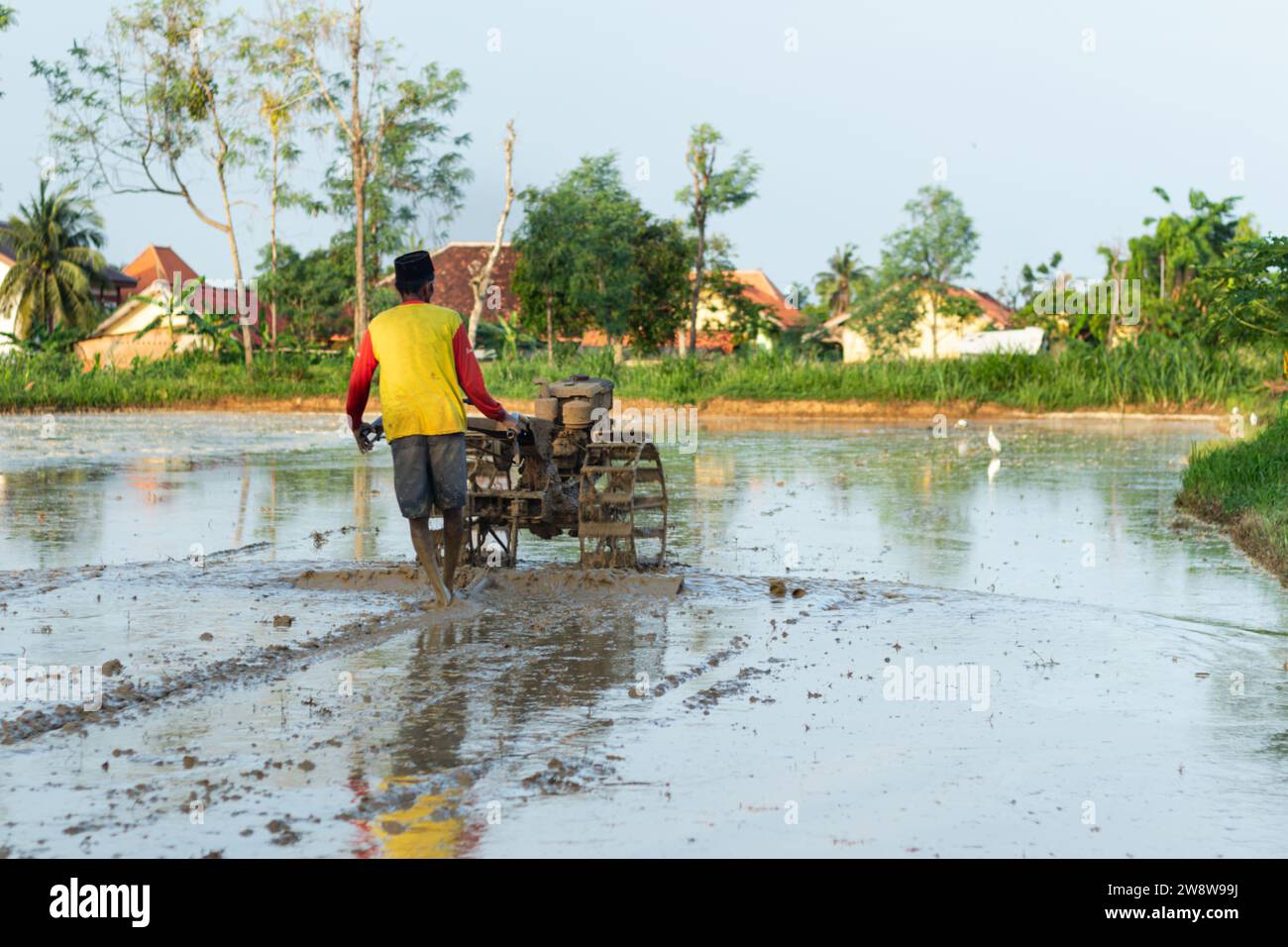 Hand tractor hi-res stock photography and images - Alamy