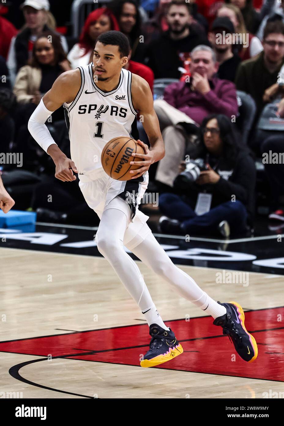 Victor wembanyama spurs' hi-res stock photography and images - Alamy