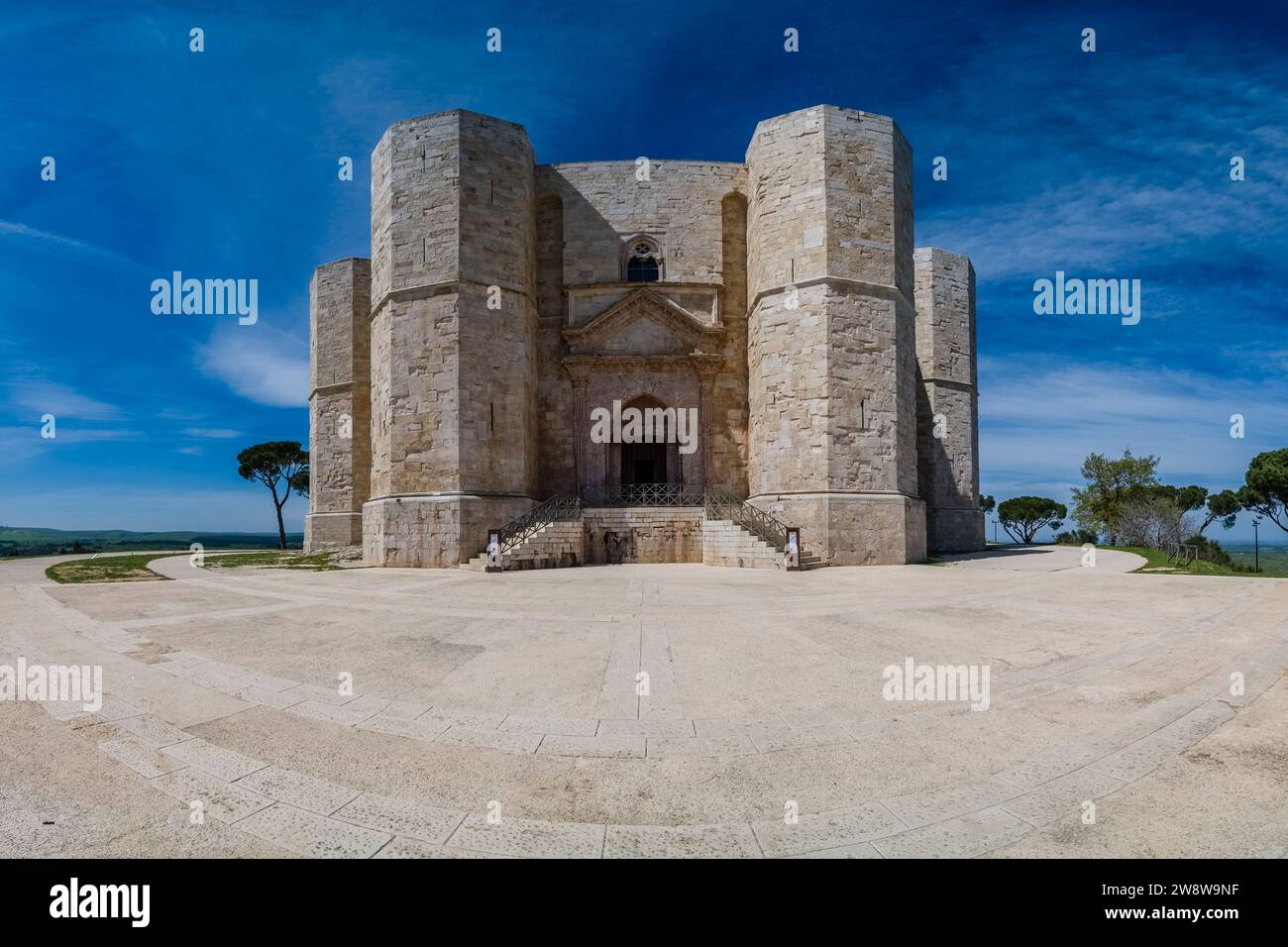Castel del Monte, a 13th century hilltop citadel and castle that was ...