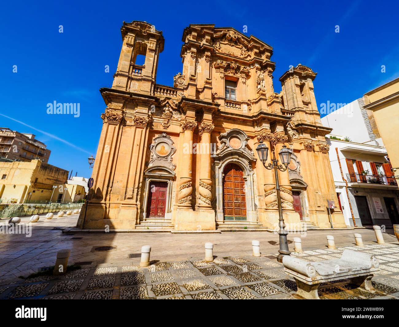 Chiesa del Purgatorio - Marsala, Sicily, Italy Stock Photo - Alamy