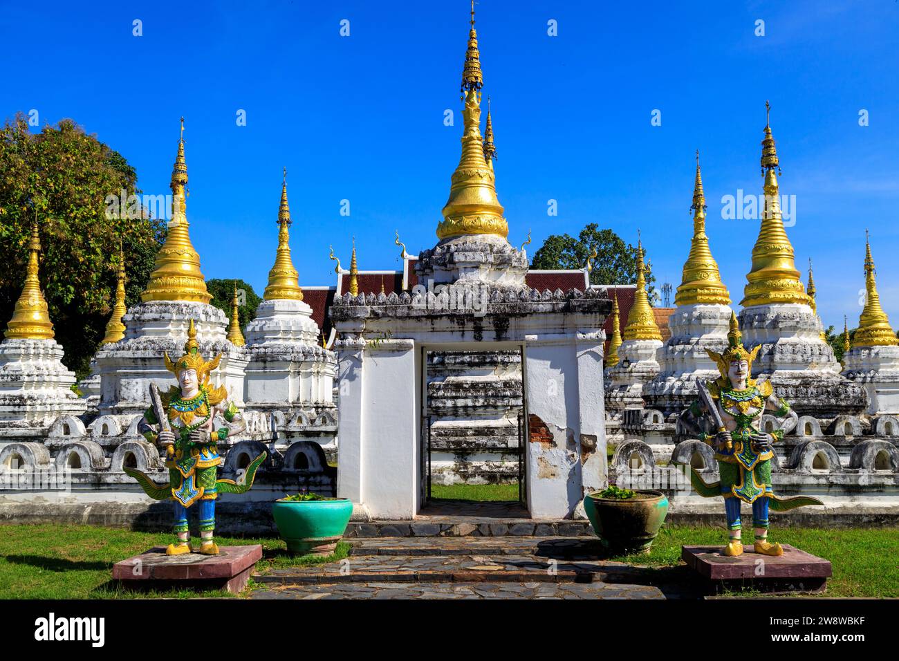 Lampang, Thailand - December 2, 2023: Wat Phra Chedi Sao Lang is a ...