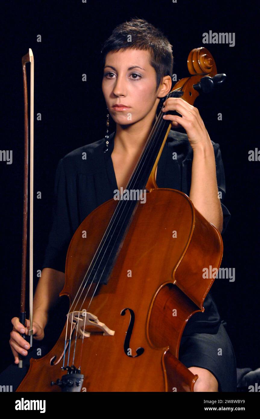 Milan Italy 2007-11-22: Malika Ayane, Italian singer, during the photo ...