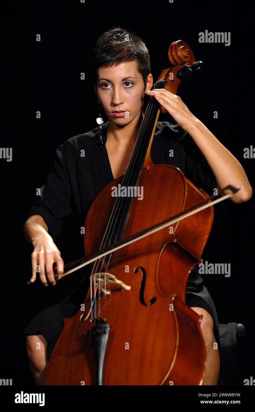 Milan Italy 2007-11-22: Malika Ayane, Italian singer, during the photo ...