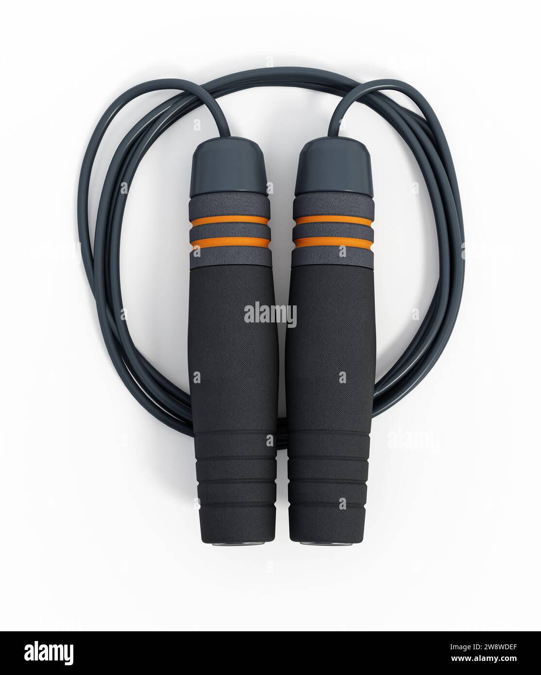 Professional jump rope isolated on white background. 3D illustration ...