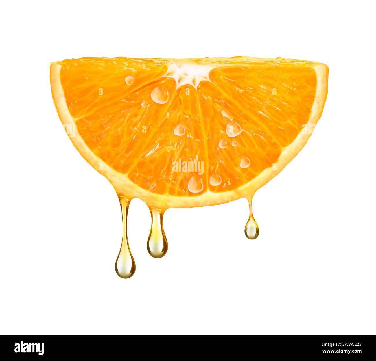 Juicy drops dripping from orange hi-res stock photography and images ...