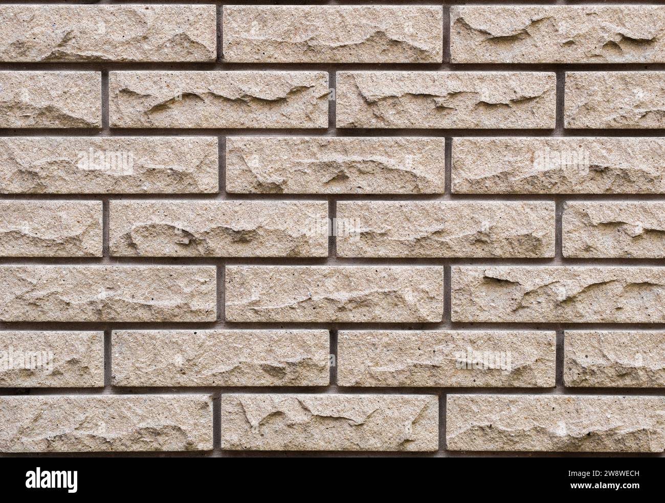 Textured clinker brickwork surface with deep seams. Background Stock ...