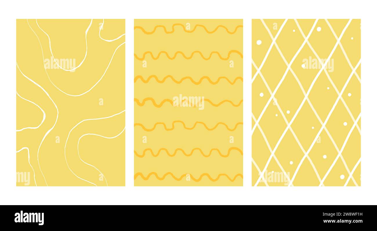 Simple Geometric Hand Drawn Irregular Patterns. Doodle Checkered simple ...